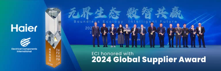 ECI honored with 2024 Global Supplier Award at Haier's 2024 Global ...