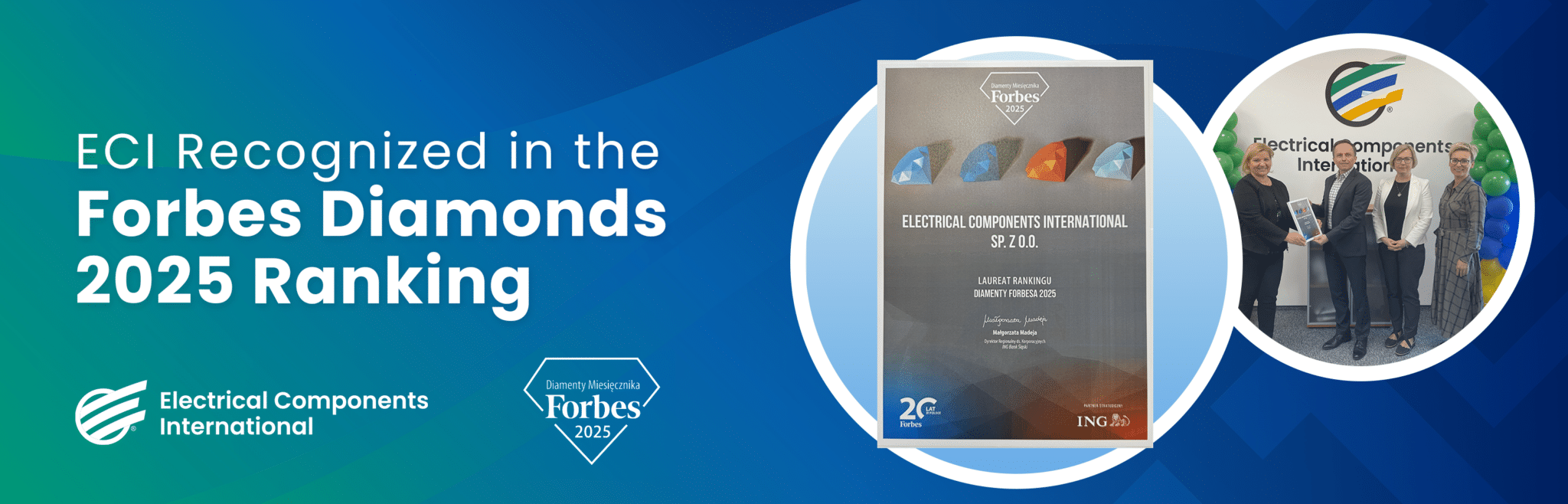 ECI Recognized in Forbes Diamonds 2025 Ranking for Business Growth and ...