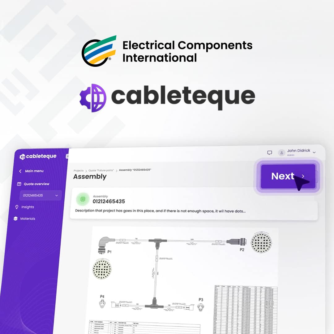 ECI Partners with Cableteque to Transform Harness Quoting with ...